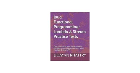 博客來 Java Functional Programming Lambda And Stream Practice Tests 180 Questions On Inner