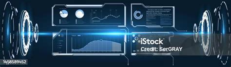 Gui Elements For Game Data Information Infographic Vector Big Set Of