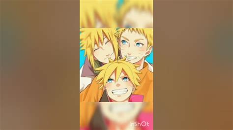Uzumaki Minatonaruto And Boruto Grandfather Father Son Youtube
