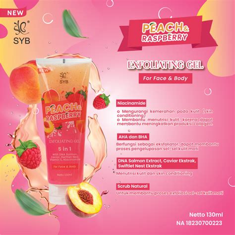 Jual Syb Aloevera Facial Peeling Gel Glowing Original Snail Peeling