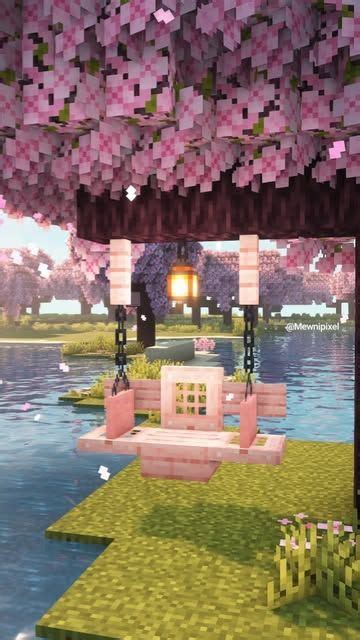 Minecraft 1 20 Cherry Blossom Nether Portal Tutorial Artofit