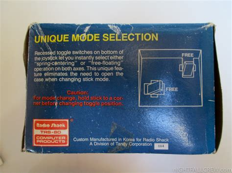 Trs 80 Color Deluxe Joystick Boxed Koala Touchpad Mouse Nightfall