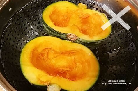 단호박 찌는법단호박 쉽게 자르기