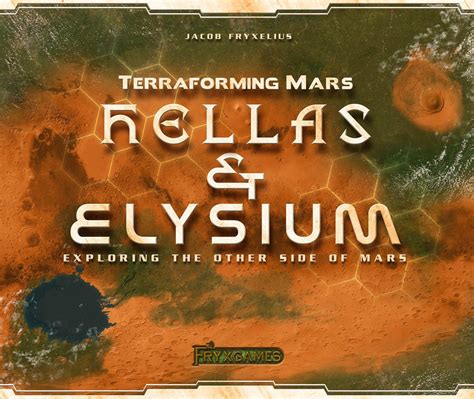 Terraforming Mars Hellas And Elysium Lillojeux Boutique De Jeux