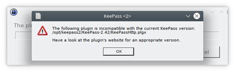 Incompatible With Keepass 242 · Issue 384 · Pfnkeepass · Github