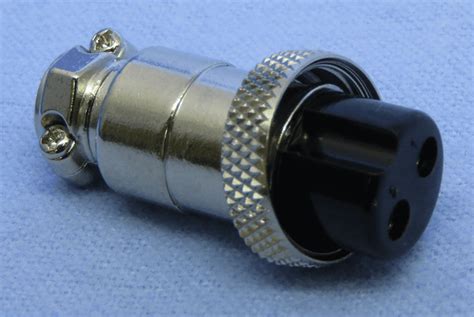2 Pin Inline Female Mobile Connector Tri Tek Electronics