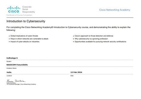Indhulega S On Linkedin Cybersecurity Ciscocertification