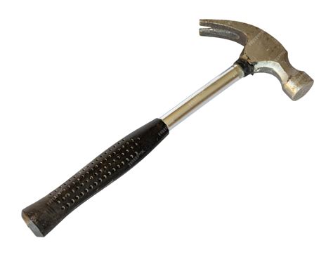 Premium Photo | Stainless steel hammer head closeup view