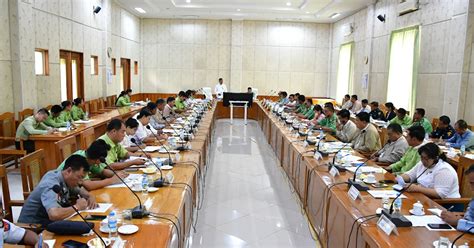 နေပြည်တော်ကောင်စီဥက္ကဋ္ဌ ဦးတင်ဦးလွင် လယ်ဝေးမြို့နယ်အတွင်း လေဘေးသင့