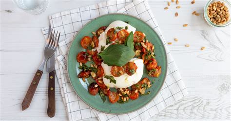 Geroosterde Tomaten Met Burrata Kaas Nl