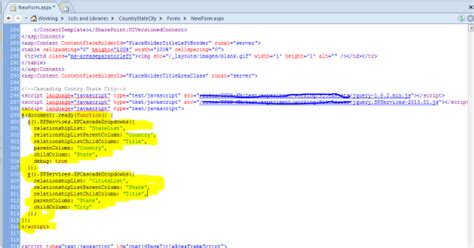 how to create cascaded dropdown list in sharepoint custom list