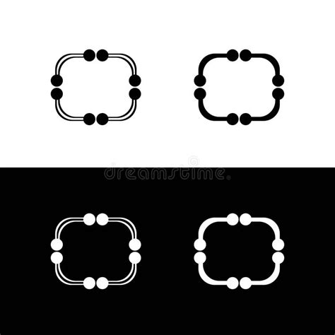 Circle Vector Logo Template Illustration Stock Vector Illustration