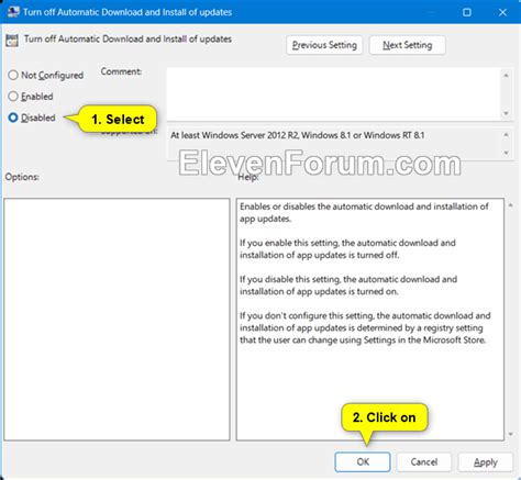 Enable Or Disable Automatically Update Apps In Microsoft Store In