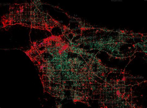 Interactive Twitter Heat Map Shows IOS Vs Android Vs BlackBerry Usage Across The Globe Images