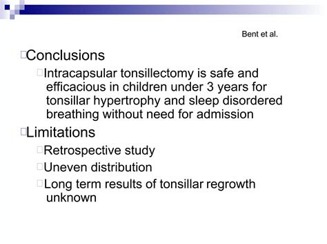 Tonsillectomy Indications And Surgical Methods Pptx
