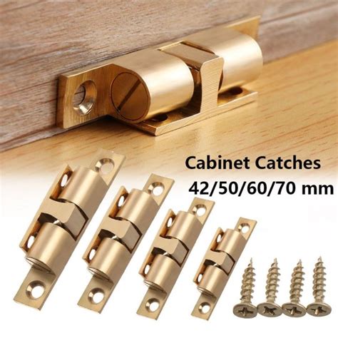 【ready Stock Cod】furniture Fittings Screws Cupboard Brass Switch Closer