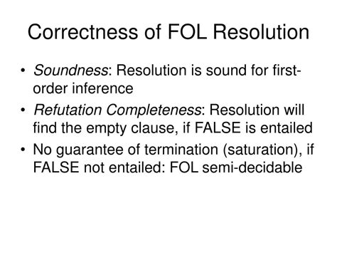 Ppt Knowledge Repn And Reasoning Lec 6 First Order Inference