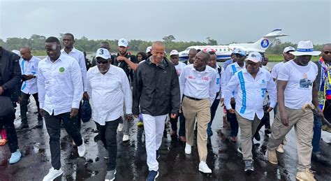 Campagne électorale Matata Ponyo Seth Kikuni et Franck Diongo
