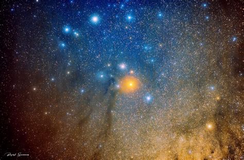 Rho Ophiuchi Cloud Complex Rastrophotography
