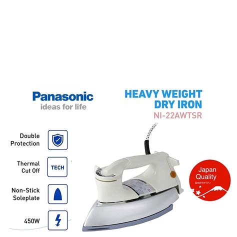 PANASONIC IRON NI AWT WHITE COLOR REPLACE NI AWT NI A SETERIKA Lazada