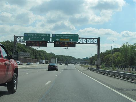 New Jersey Interstate 80 Eastbound Cross Country Roads