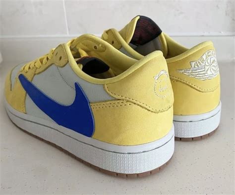 Travis Scott X Air Jordan 1 Og Low 全新配色實鞋曝光