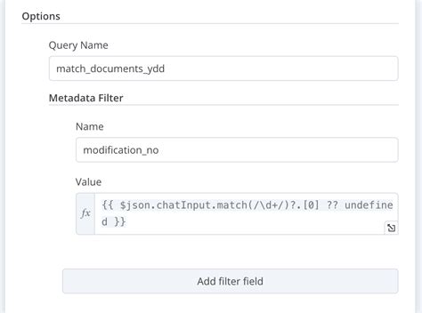 Impossible To Filter A Supabase Vector Store Via Metadata Questions