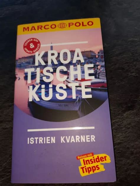 MARCO POLO REISEFÜHRER Neuwertig Kroatische Küste Istrien Kvarner EUR PicClick DE