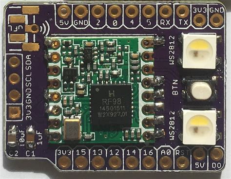 GitHub Hallard WeMos Lora ESP8266 WeMos Shield For HopeRF RFM95 RFM96 RFM98 Lora Module