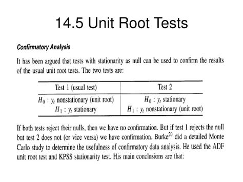 Ppt 14 Vector Autoregressions Unit Roots And Cointegration Powerpoint Presentation Id285157
