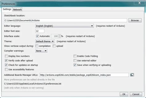 Esp8266 Arduino Ide 164 Portable Full Quick Install