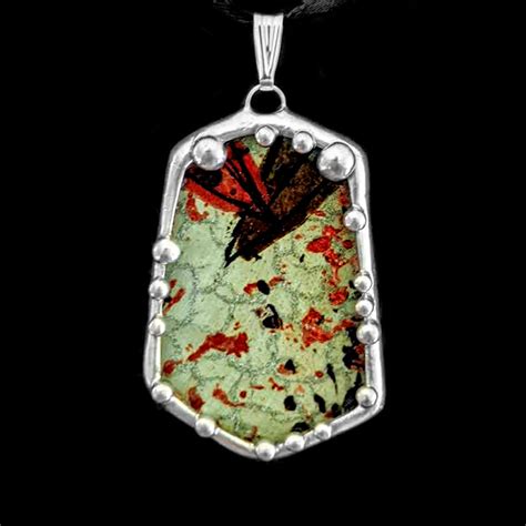 Turkish Art Glass Shard Pendant Eventeny