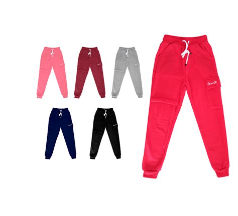 Ripley PANTALON BUZO NIÑA BOLSILLOS LATERALES POLAR 12 UNID