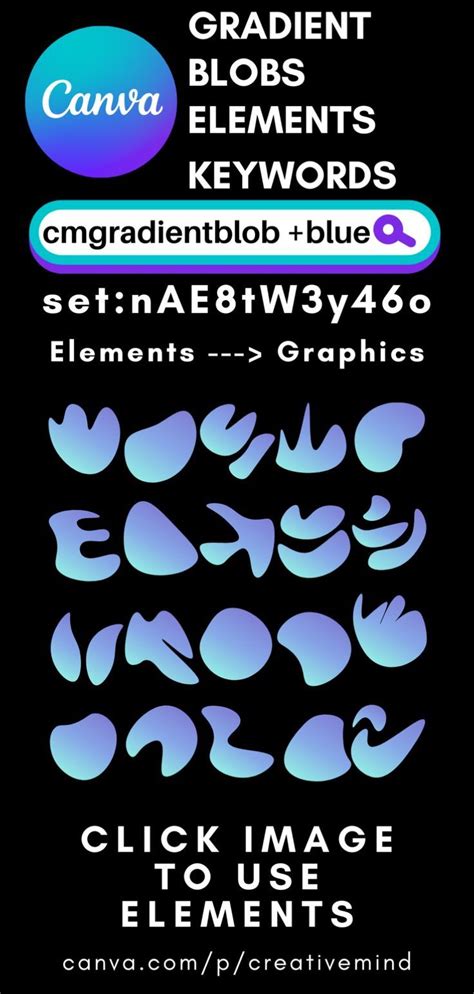 Canva Infographics Elements Keyword Hand Drawn Modern Abstract Blue