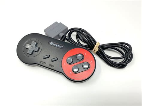 Hyperkin Retron 2 Controller For Snes Black And Red • Gamepad Mikes
