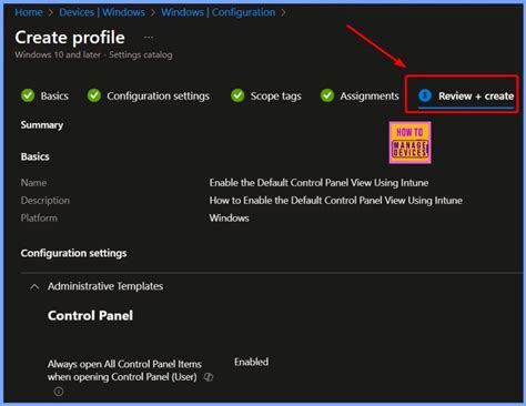 How To Enable Always Open All Control Panel Items When Opening Control
