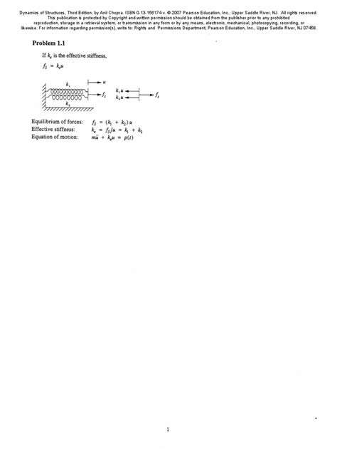 dynamics 20of 20structures chopra 3d 20ed solutionmanual 130626104732