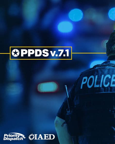 Ppds V71 Updates For Suicidal Calls Traffic Collisions And More