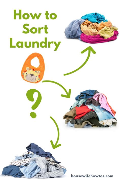 Laundry Sorting Chart Laundry Sorting Sort Laundry Laundry