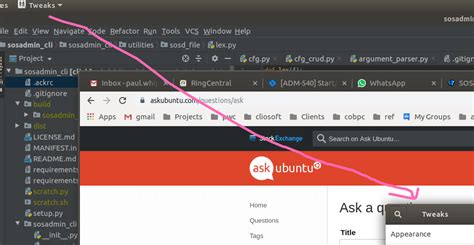 gnome shell how do i move the window menu to the window title bar in
