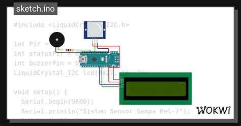 Project Iot Sensor Gempa Panji Wokwi Esp32 Stm32 Arduino Simulator