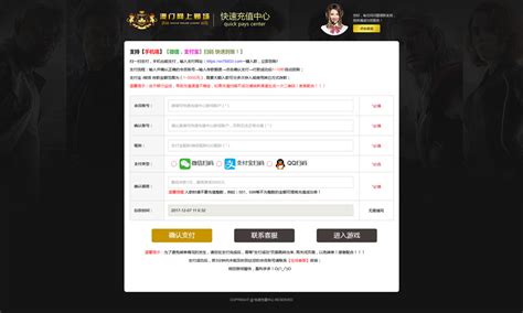 快速充值支付中心 网成科技
