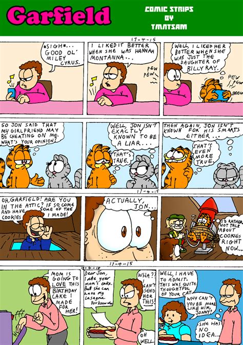 Garfield Comic Strips Collection 8 By Tmntsam On Deviantart