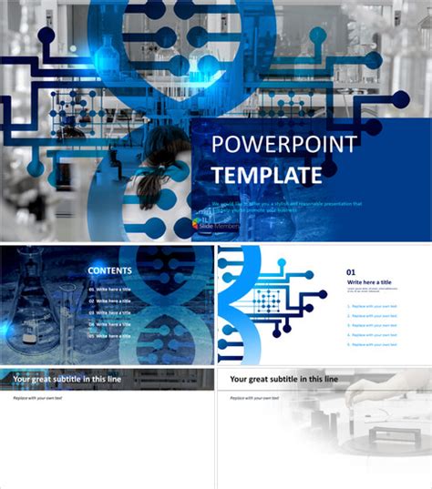 Laboratory PPT Templates Google Slides Slide Members