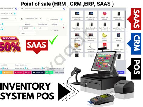 Point Of Sale Pos Wth Stock Management System Inventory Management CRM