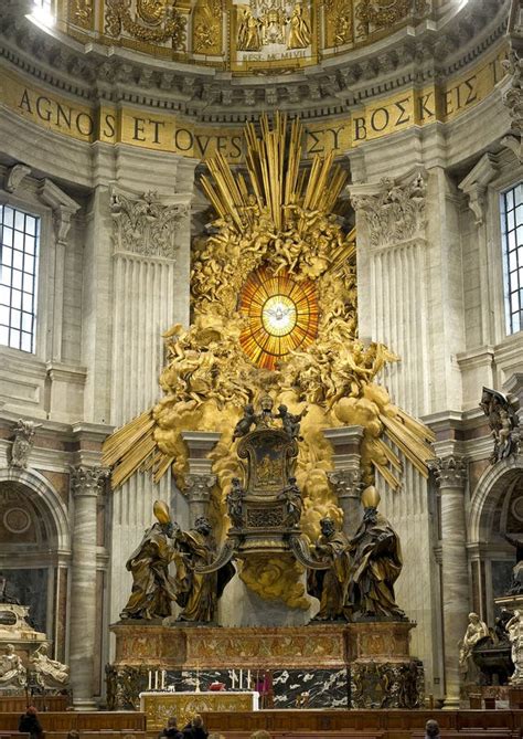 Alter Of The Chair Of Saint Peter Editorial Photography Image Of