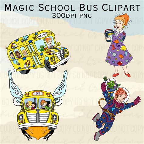 Magic School Bus Drawing Easy