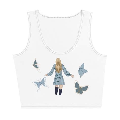 taylor swift crop top etsy