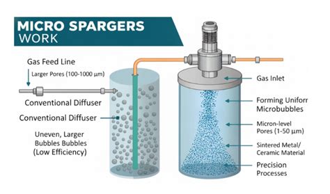 Micro Sparger Solutions For Efficient Gas Transfer Hengko