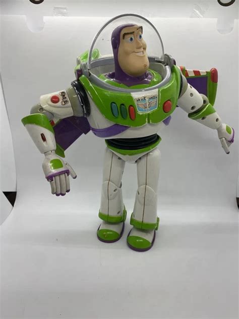 Disney Pixar Store Toy Story Buzz Lightyear Action Figure Toy Needs Battery Picclick Uk